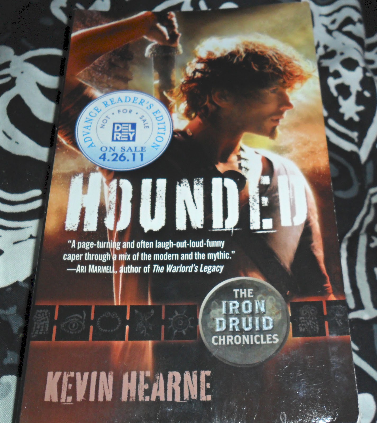 Bibliognome: Character Interview: Oberon the Irish wolfhound from HOUNDED