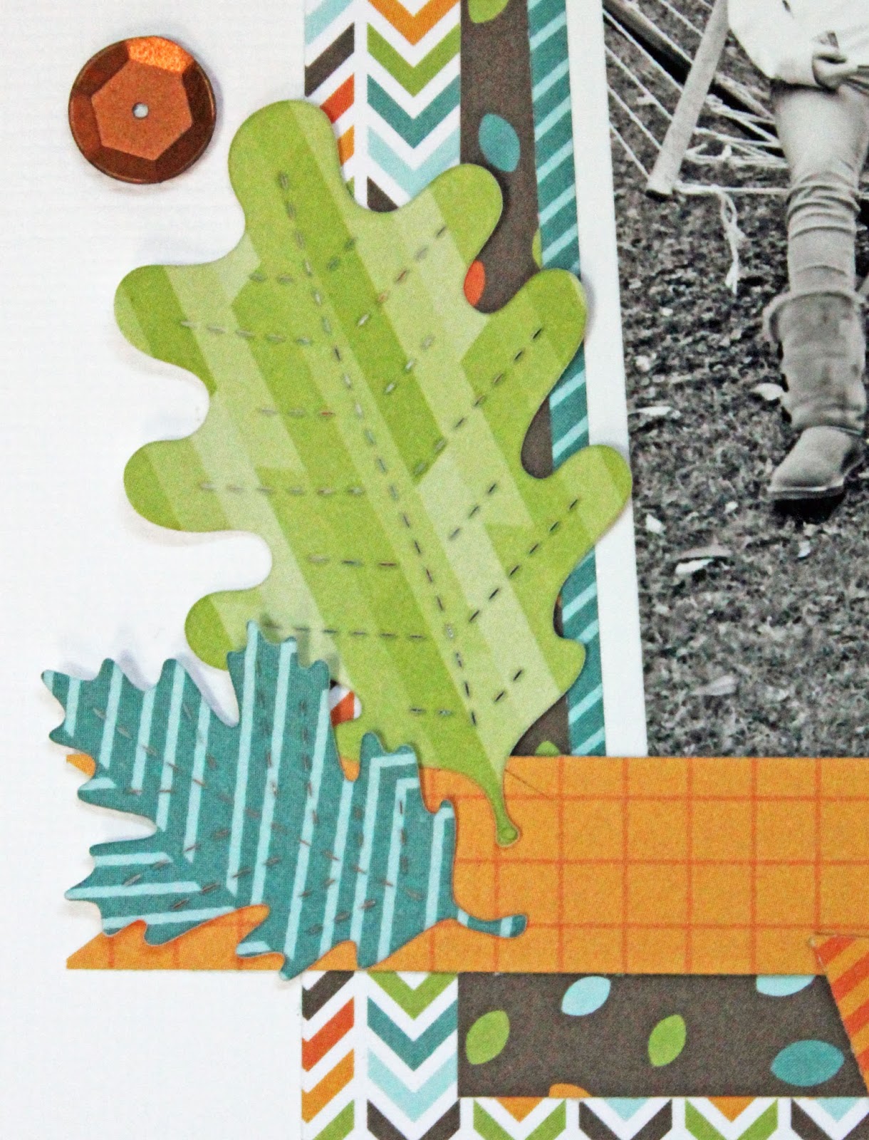 My Happy Place: Lawn Fawn Fall Layout