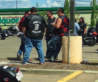 Outlaws in Saskatoon, Hells Angels visit Fort McMurray