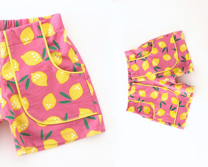 Pink Lemonade Shorts - MADE EVERYDAY