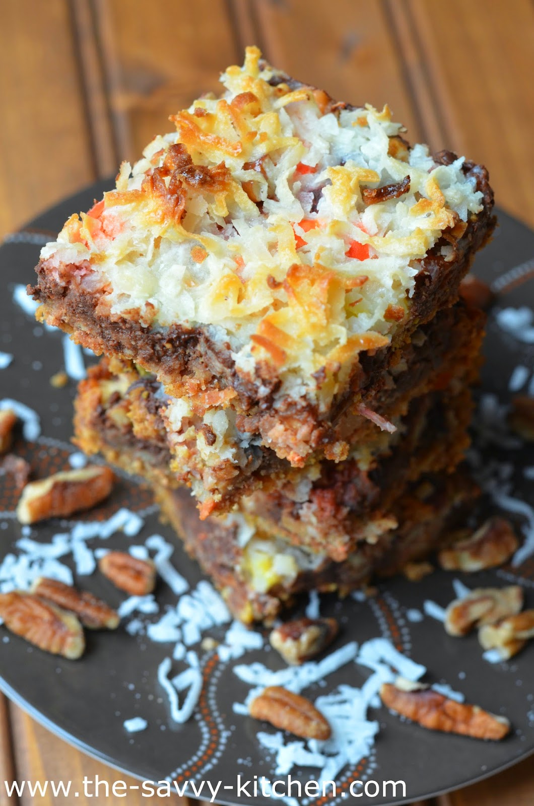 The Savvy Kitchen: Sweet and Salty Seven Layer Bars