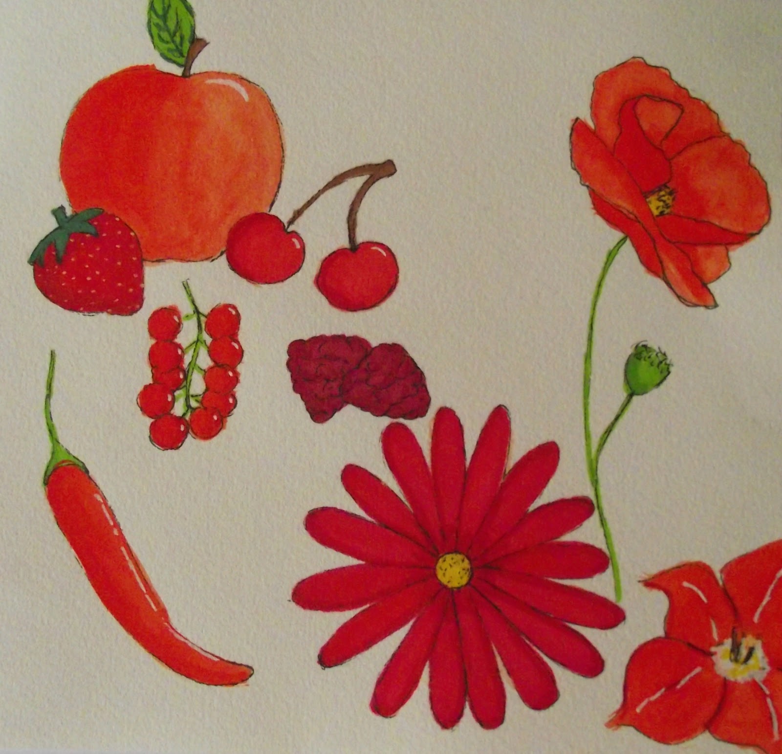 L'Art d'Apprendre: La Couleur Rouge