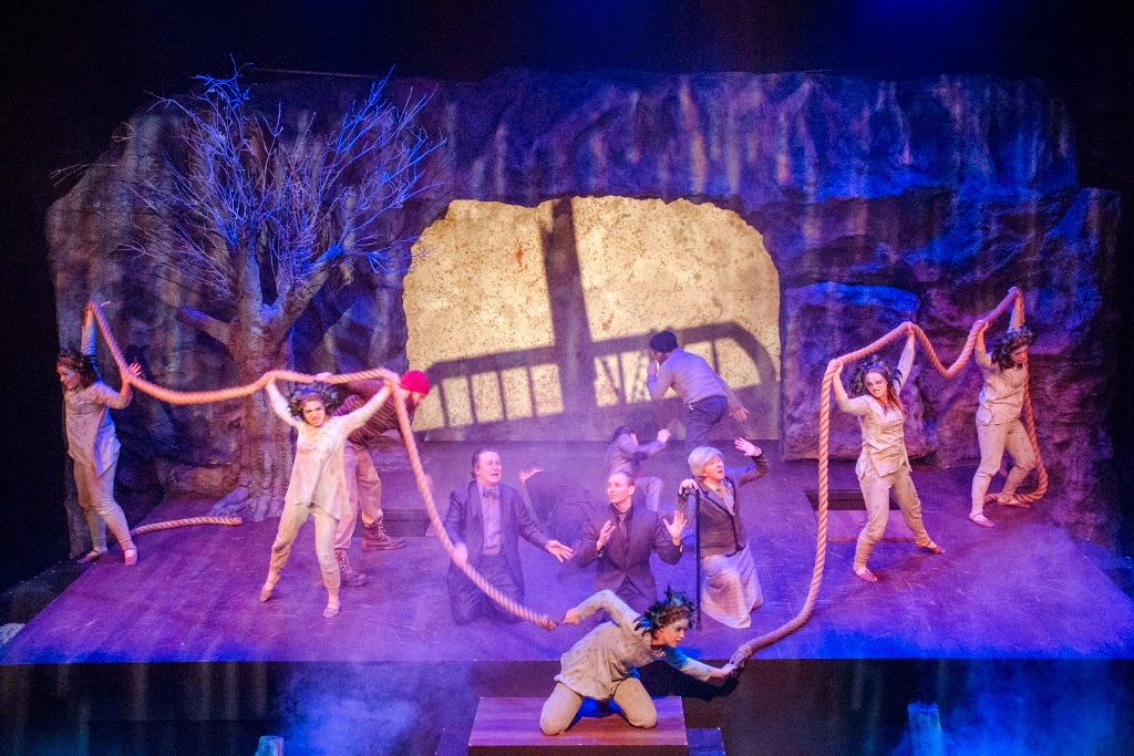 The Theatrical Designs of Gary Benson: The Tempest--Scene Design