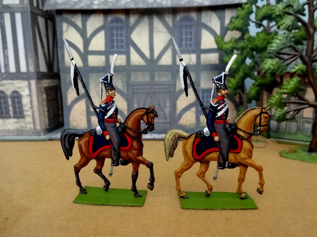 Castles of Tin: Prussian Uhlans of 1830 - 33mm Flats
