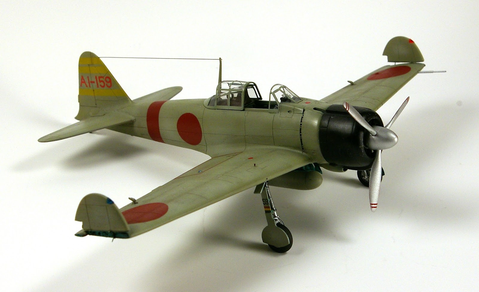 MODEL OTAKU: Yet Another Pearl Harbor Aircraft: A6M2b Zero