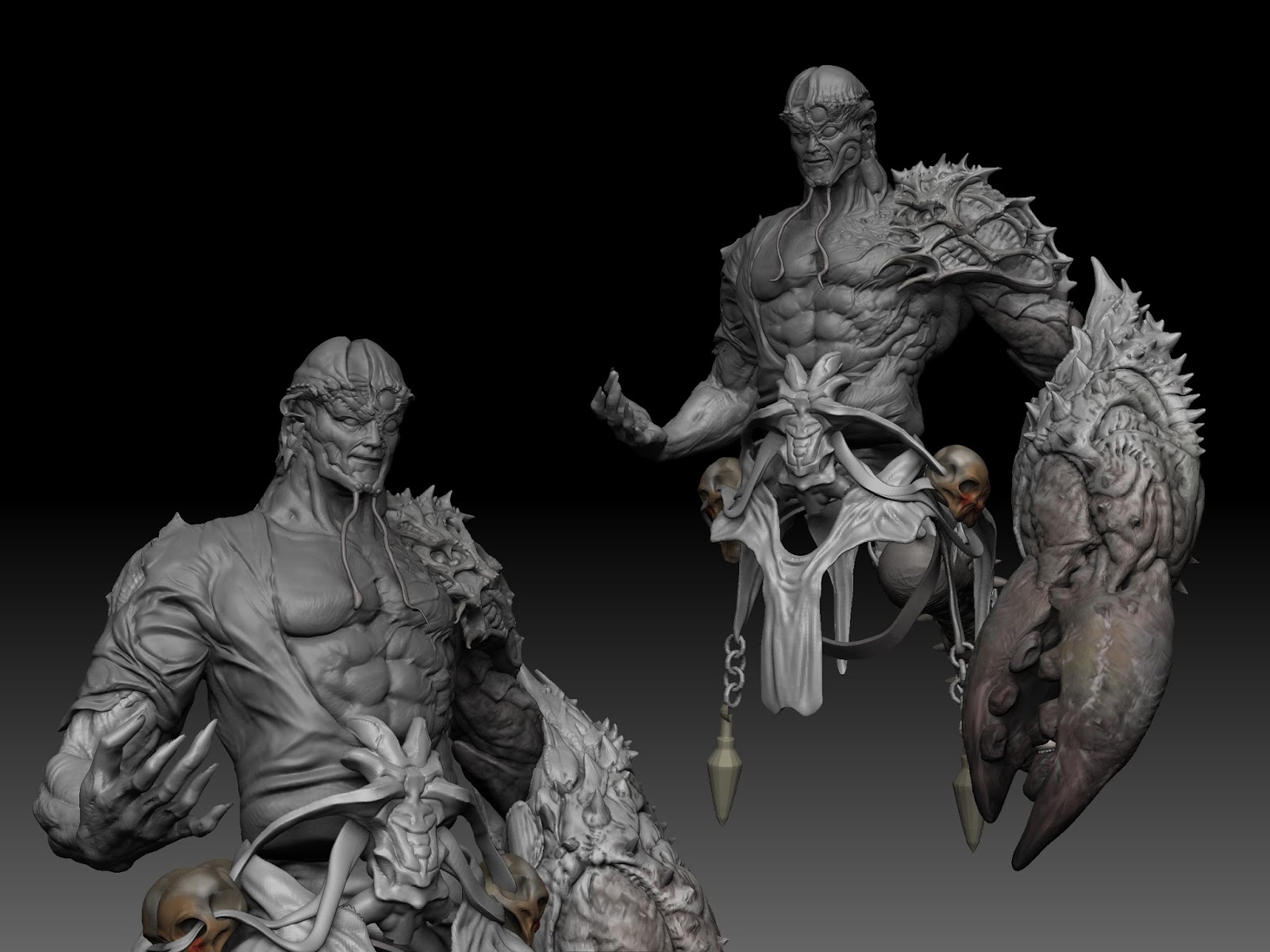Arts By Derrick Song: Zbrush Works