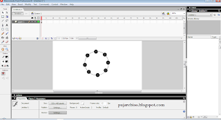 Cara Membuat animasi loading dengan macromedia flas 8