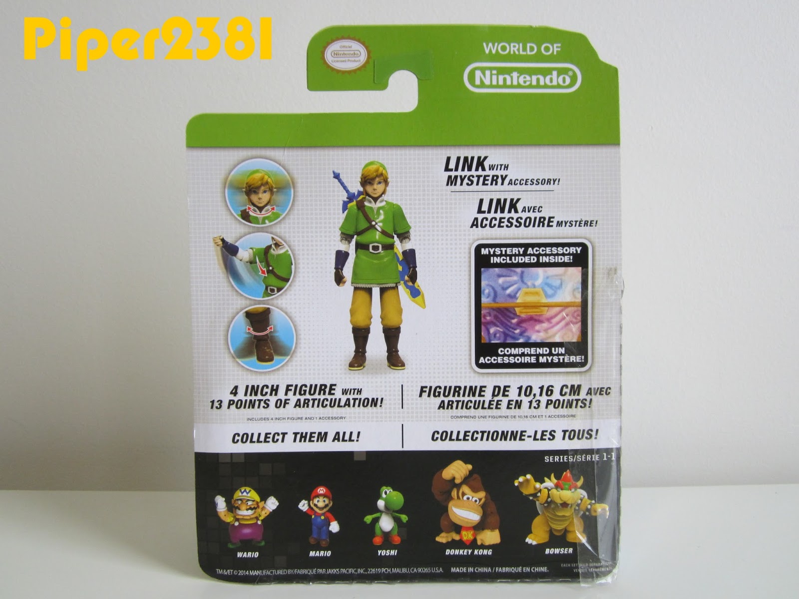 Piper2381: World of Nintendo Legend of Zelda Link Figure