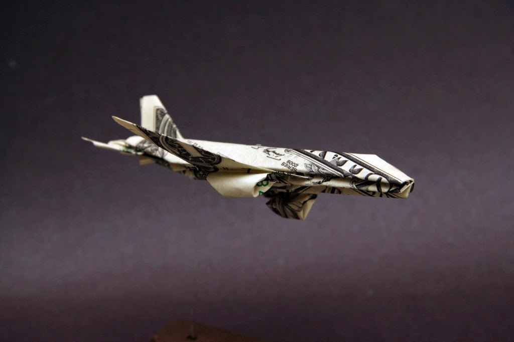 origami aeroplane ~ origami instructions art and craft ideas