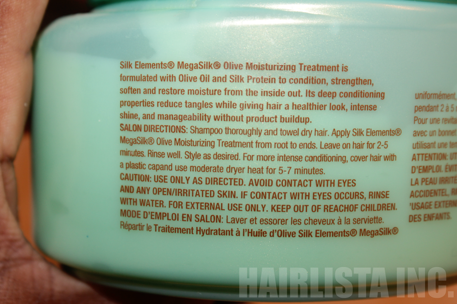 Silk Elements Megasilk Olive Moisturizing Treatment - Hairlicious Inc.