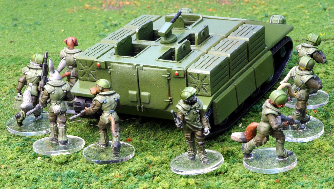 Wargame News and Terrain: Sally 4th: New 28mm Sci-Fi Vehicles Range AV8 ...