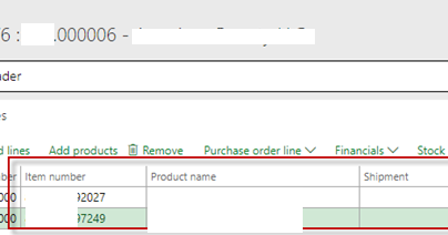 Posting Partial Product Receipt and Invoice in D365FO Purchase Orders