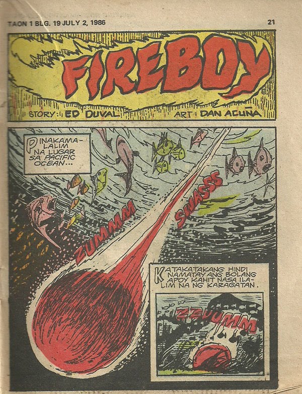 Pinoy Superheroes Universe: FIREBOY