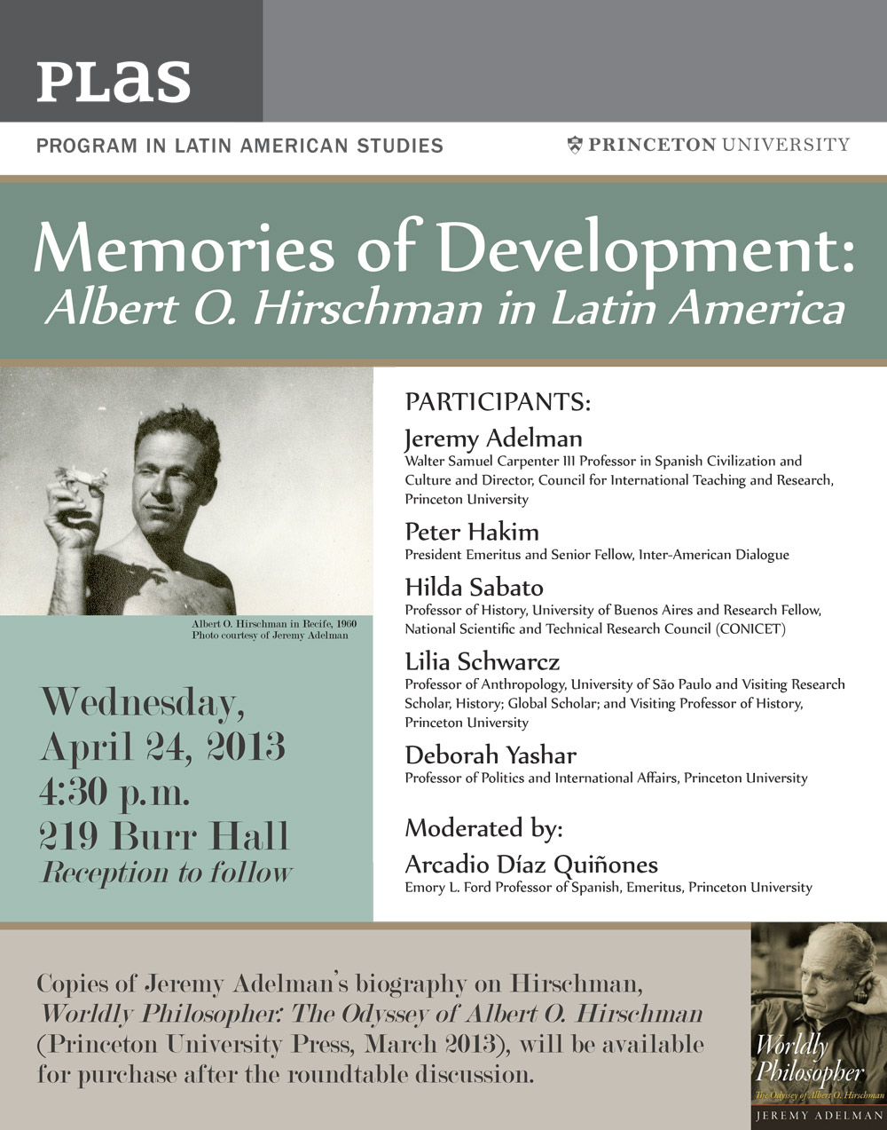 Diplomatizzando: Albert Hirschman: uma homenagem em Princeton