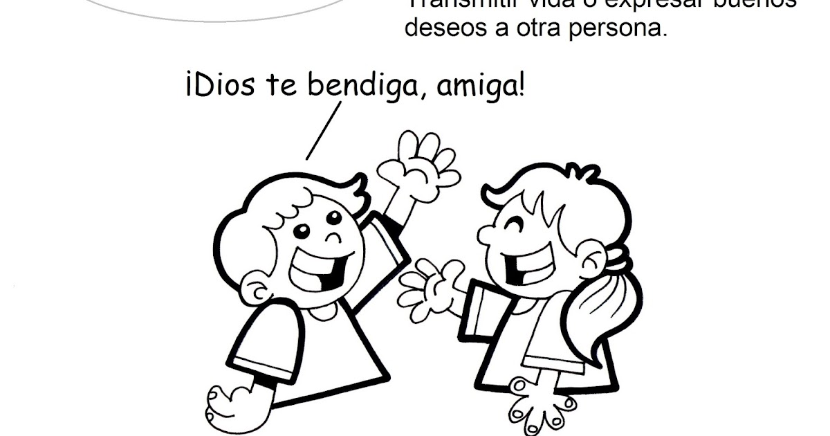 El Rincón de las Melli: DICCIONARIO ILUSTRADO: Bendición