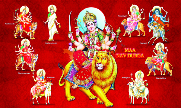 Navratri 2018: 9 avatars of Maa Durga ~ Festiveimages