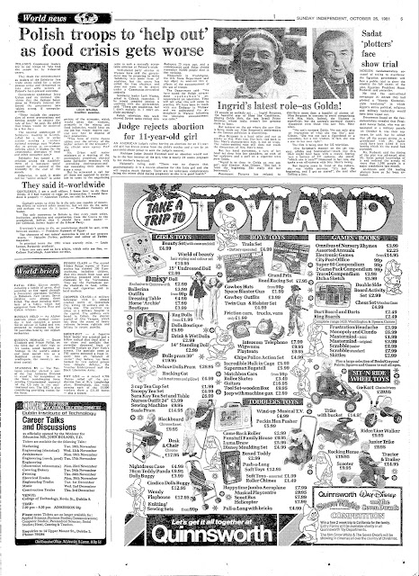 Filmic Light - Snow White Archive: 1981 Newspaper Ads from Ireland