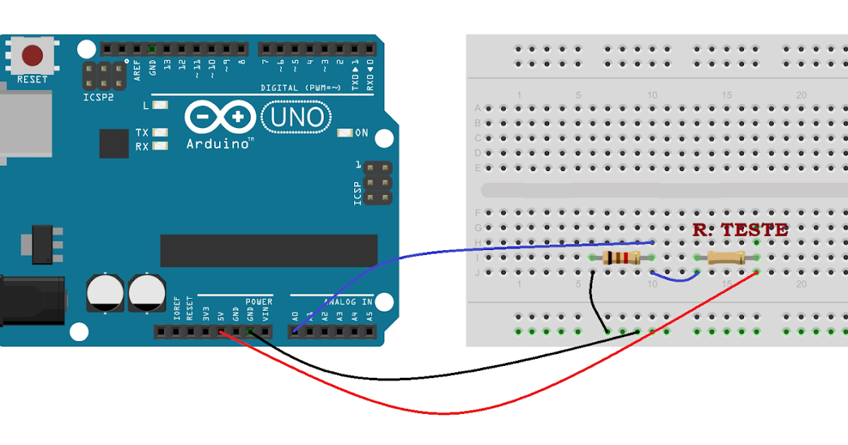 Sala de Eletrônica: Medindo resistência com o Arduino