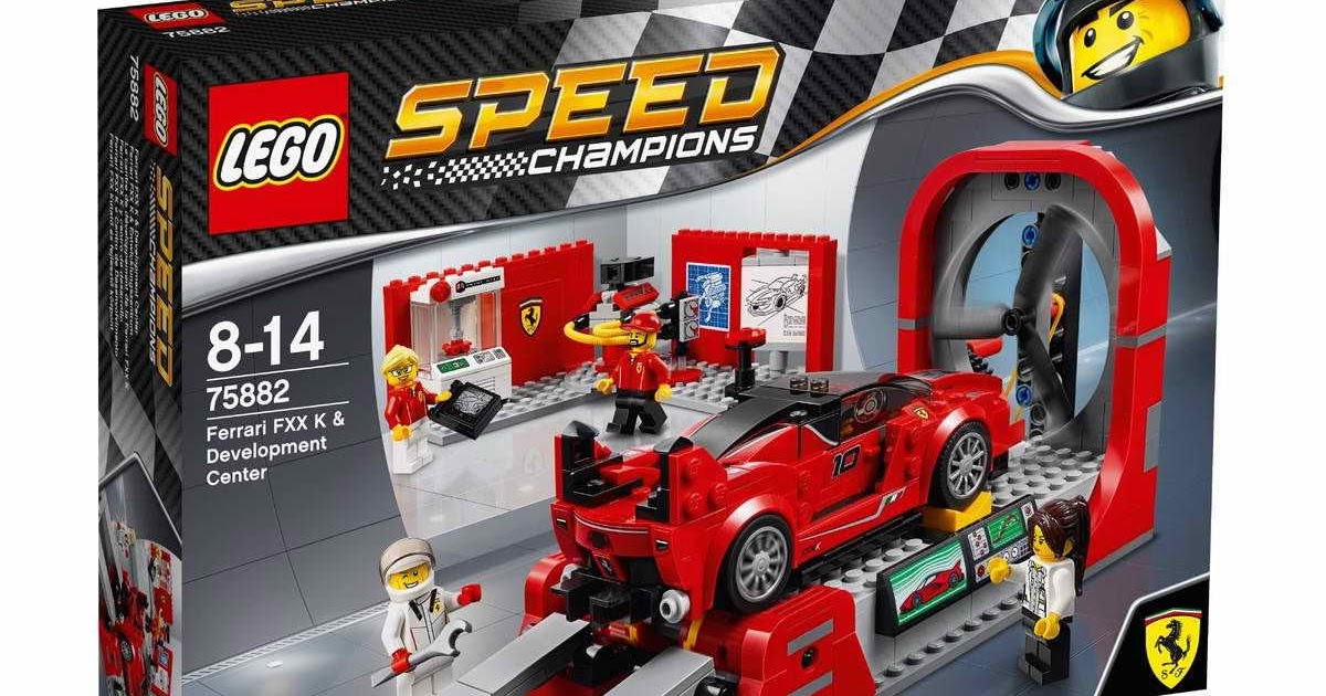 LEGO gosSIP: 090117 LEGO 75882 Ferrari FXX K & Development Center box ...