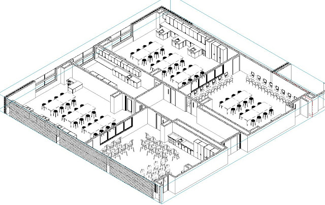 Lake Central High School Room Concepts: Art