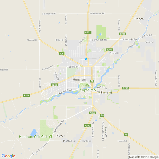 Horsham Map Free Download