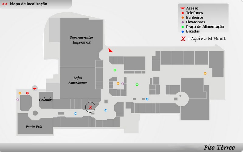 M. Huntt Moda Feminina: Localização