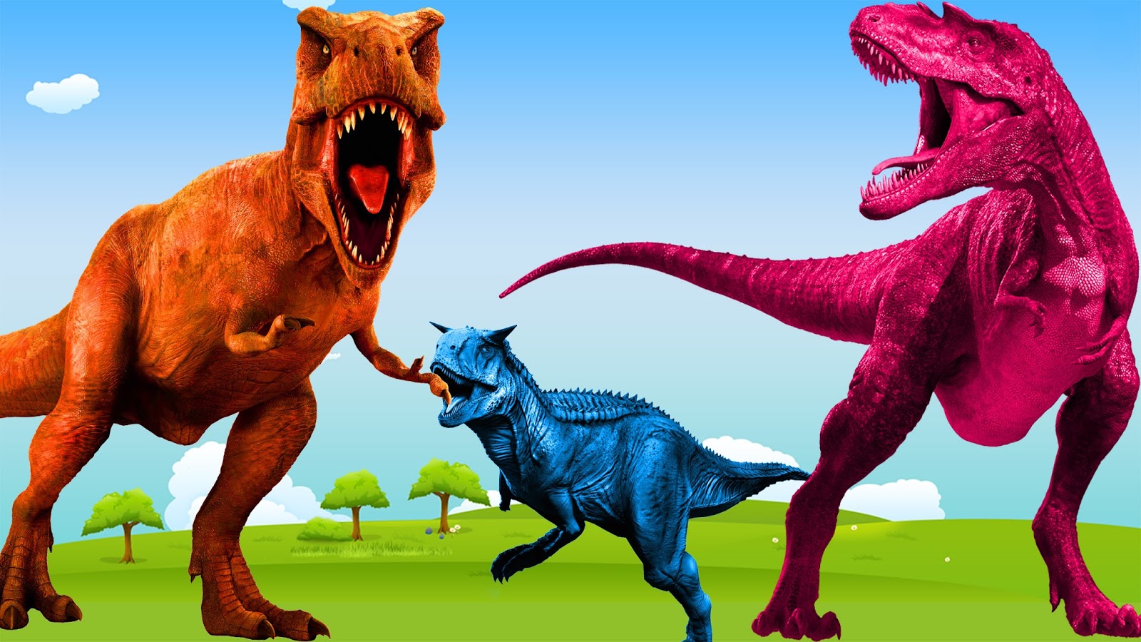 Dinosaur Vs Dinosaurs Fighting For Kids Dinosaurs Movies For Children T ...