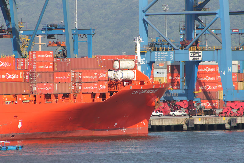 Navios em Santos: Cap San Nicolas