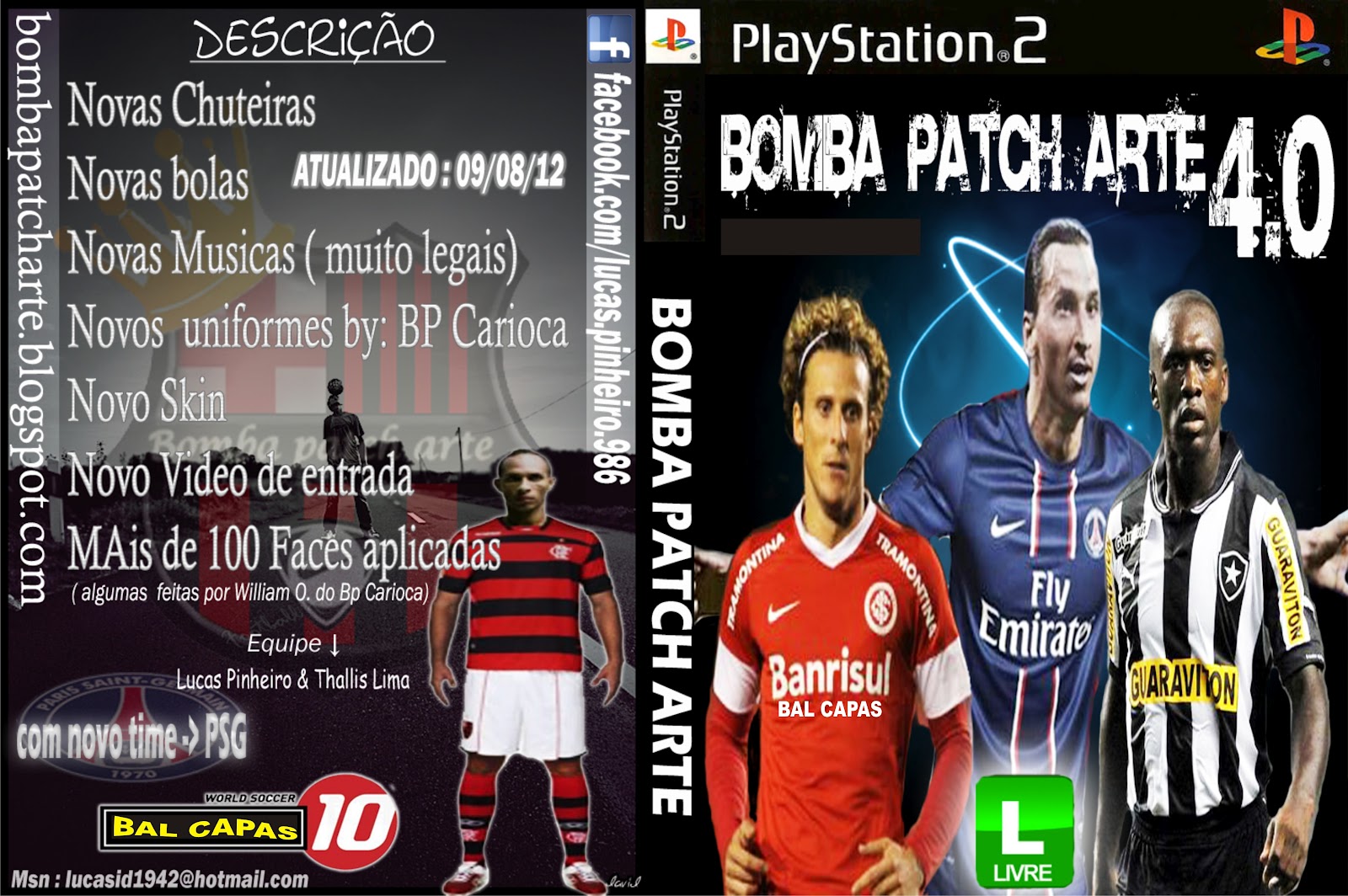 Bomba Patch 2013 Pack De Capas PS2 - Milhares de Capas - O Site das ...