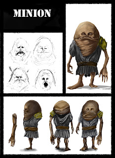 The Art Of Saul: Minion Model Sheet