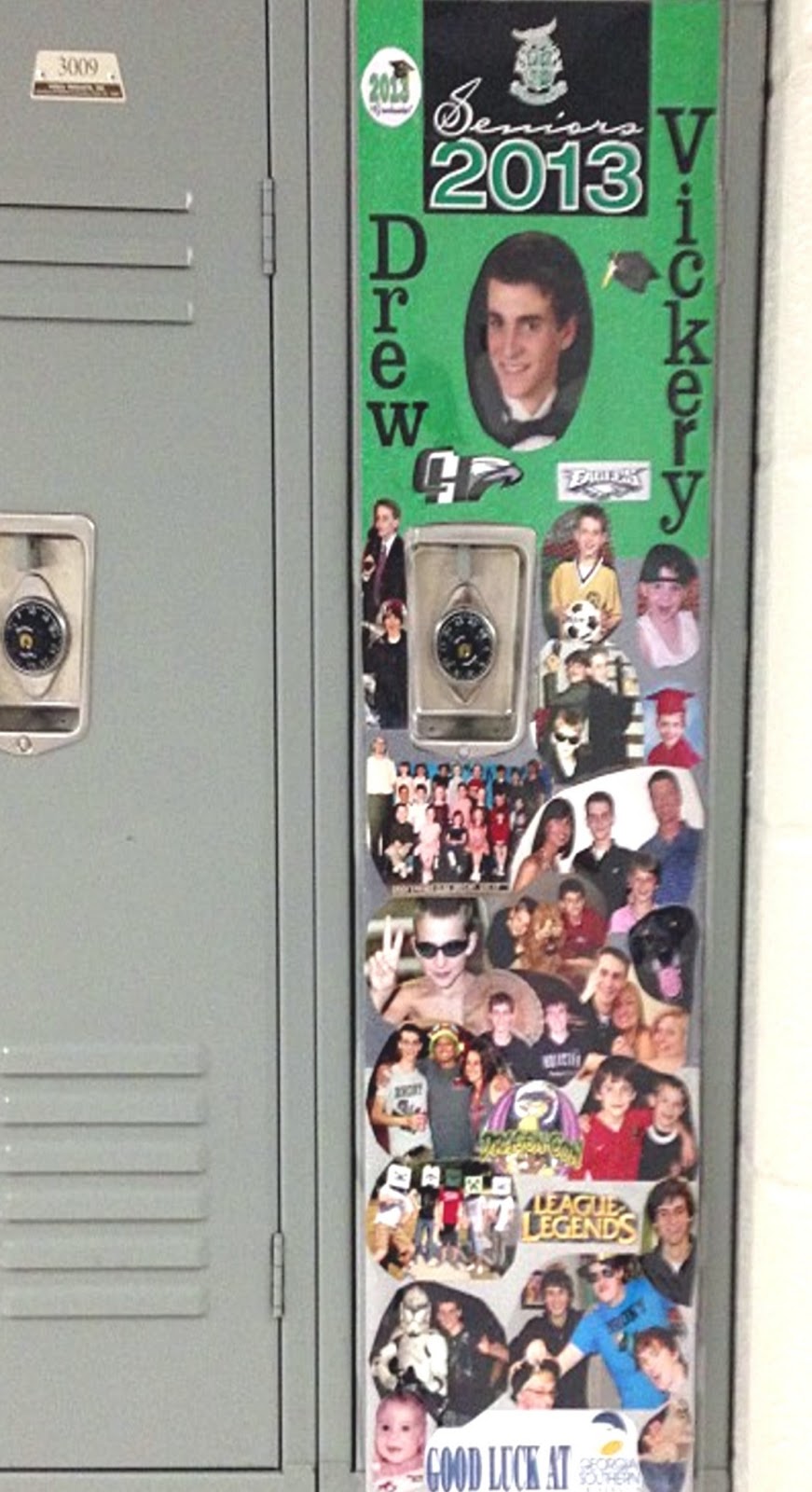 ~ LOCKER LAUREATE ~ The Locker Decorating Expert!: Senior Week Varsity ...