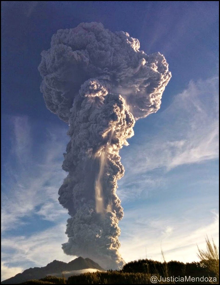 21 impactante imágenes del volcán Calbuco en erupción . 21 stunning ...