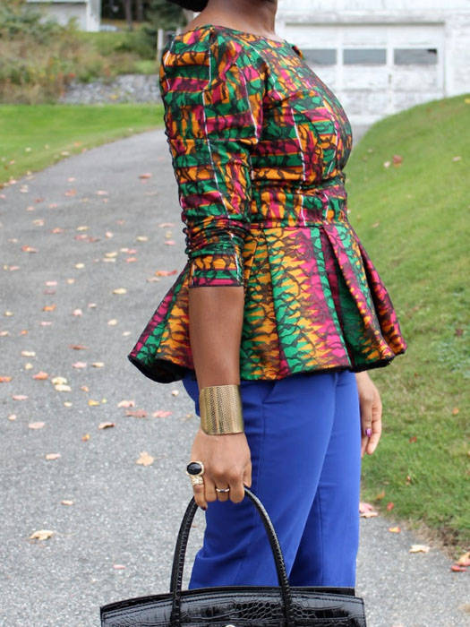 Latest Ankara Styles: 100 Pictures of The Latest Ankara Peplum Styles ...