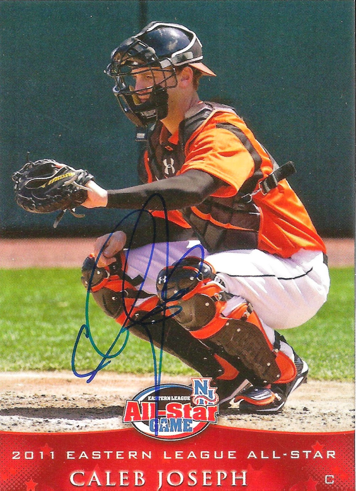 The Great Orioles Autograph Project: Oriole # 976- Caleb Joseph