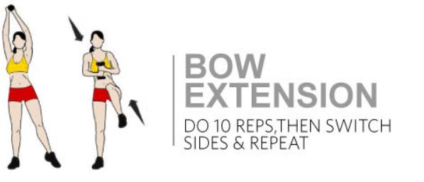 Standing workout for flat ABS ~ Fitness Mantra Hub