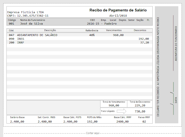 Planilha Holerite Fácil ~ Evandro G Ferreira - Consultor Especializado ...