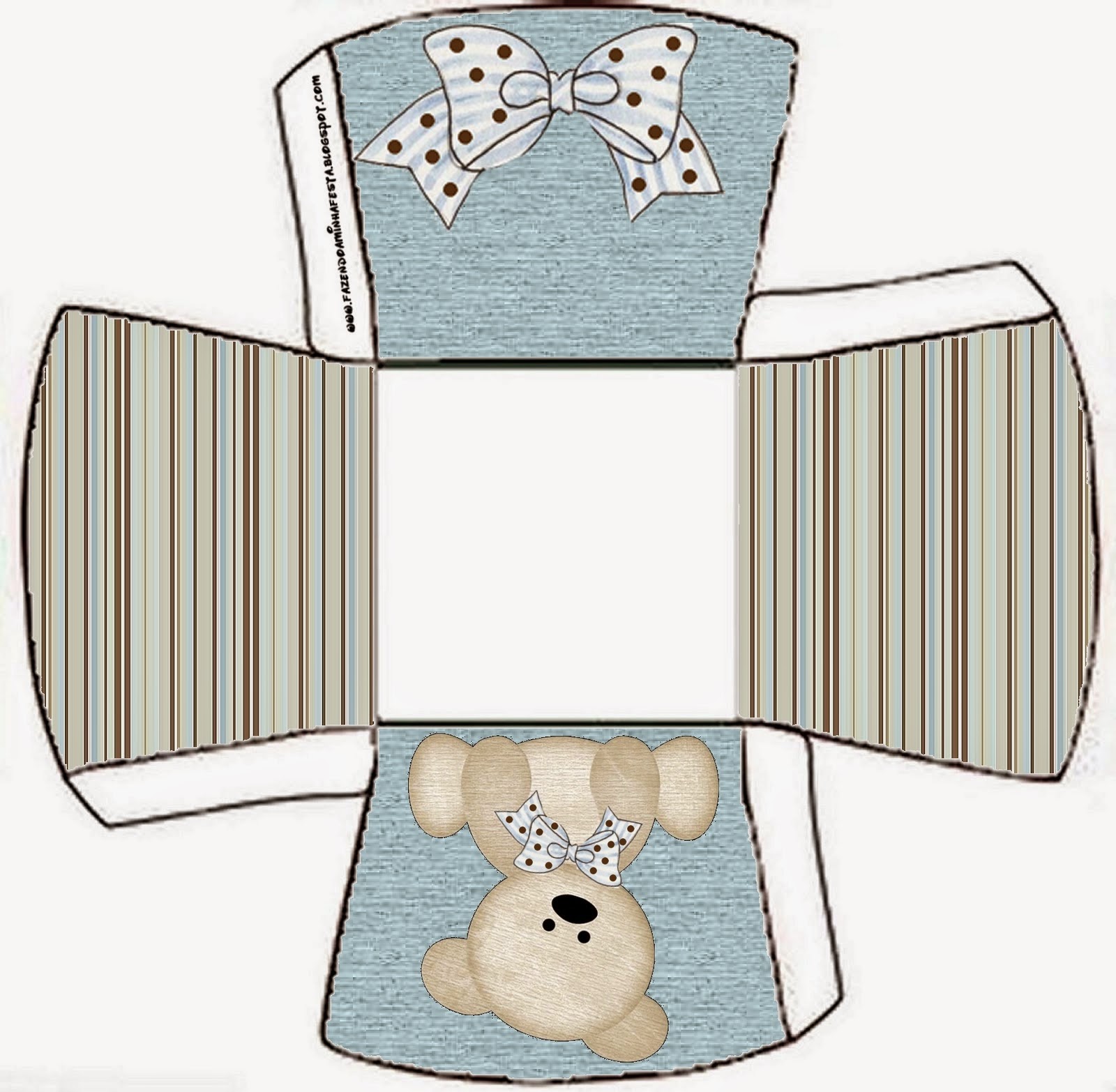 Teddy Bear Family: Free Printable Boxes. - Oh My Baby!