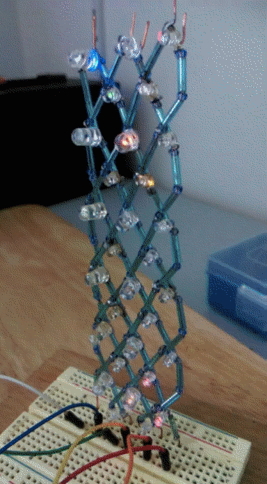 ⚙: LED multiplexing layouts for hand-crafting