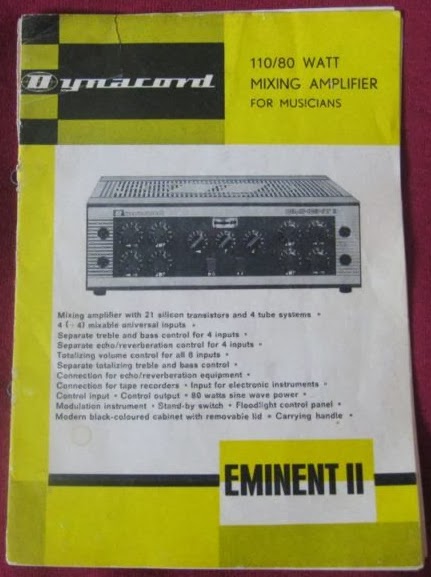Infrequent Sound [sex.tex] technology: Dynacord Eminent II & Eminent II ...