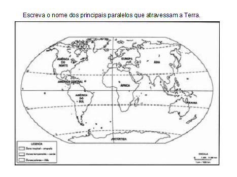 Espaço Educar: Linhas Imaginárias da Terra.