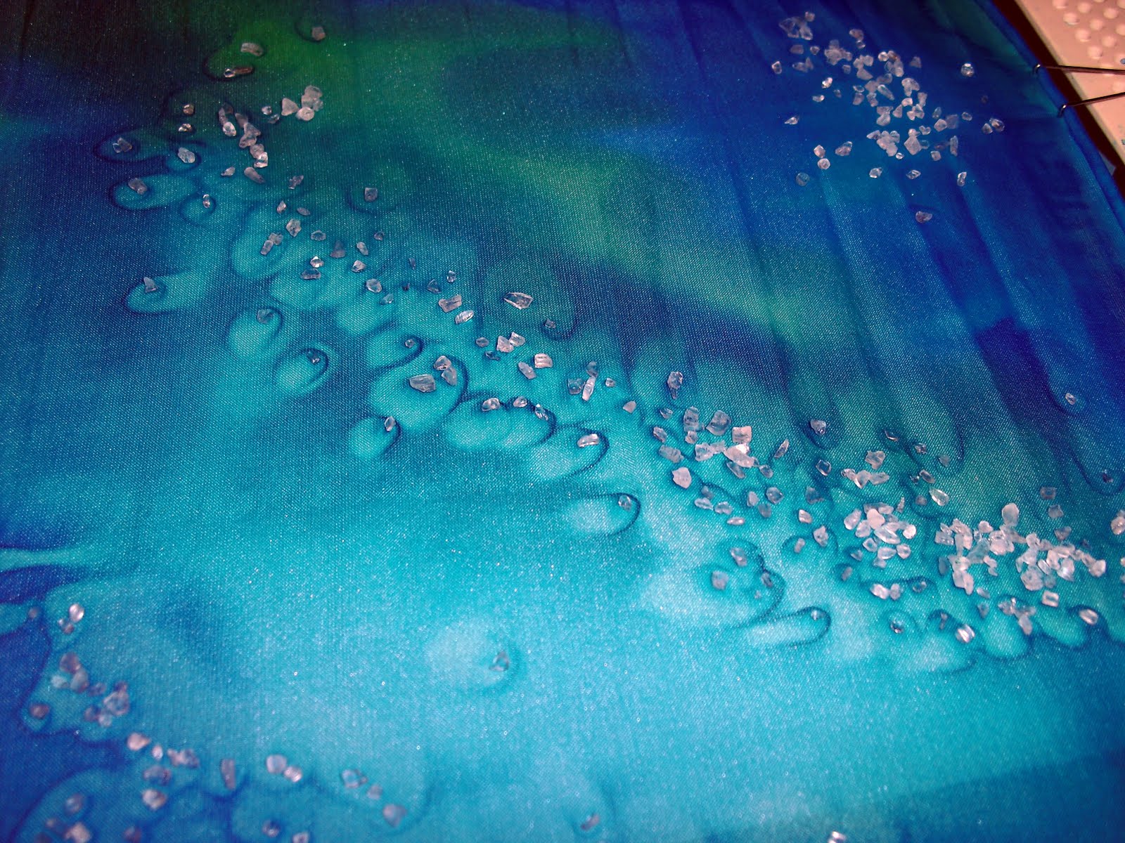 Tangible Daydreams: Tutorial: Silk Scarf Painting