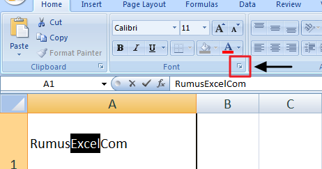 Cara Membuat Teks SubScript dan SuperScript di Excel - Rumus Excel