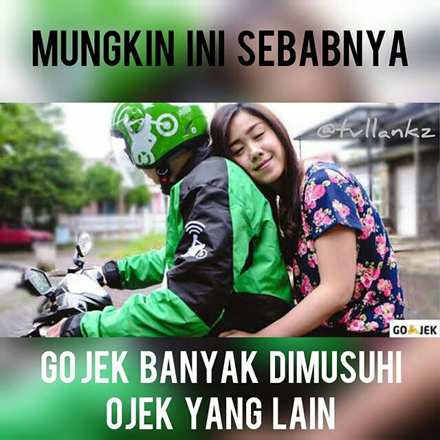 Meme Lucu Tentang GoJek | Semua Gambar Dan Meme