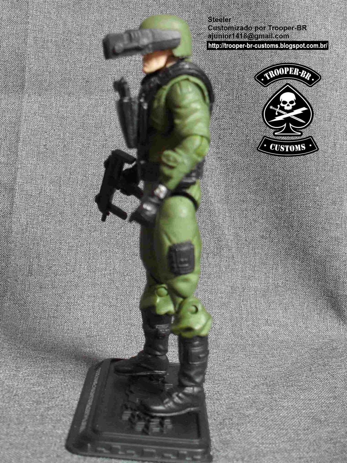 Gi joe Custom Action Figures: Steeler