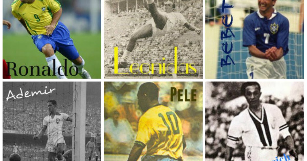 Football Yesterday & Today: Brazil national team's top scorer per year