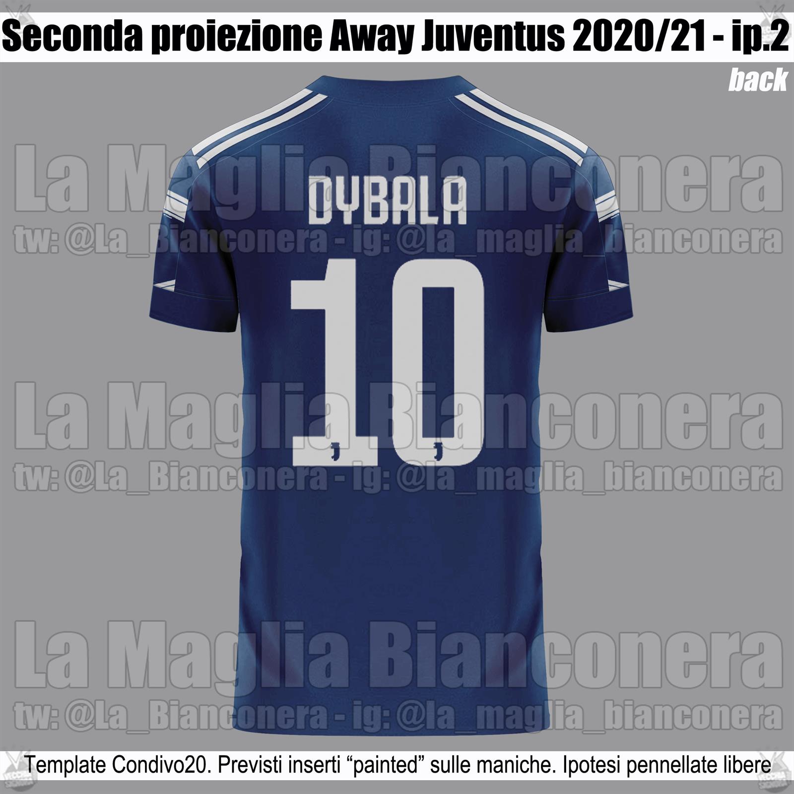 UPDATE: Juventus 20-21 Home Kit + Away & Third Colors & Design Info ...