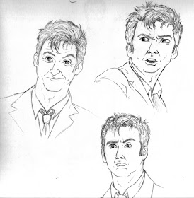 10th Doctor Who Drawing