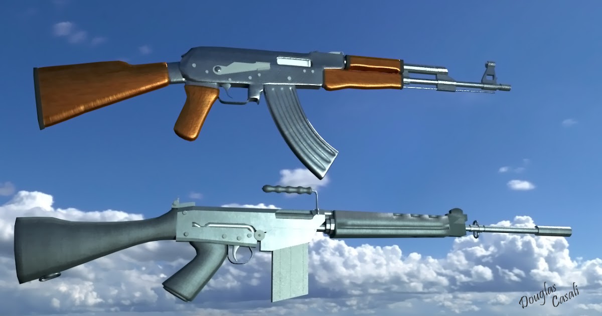 Ak 47 e FN Fal