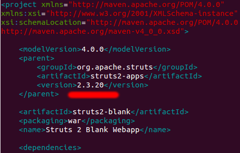 Apache Struts Vulnerability