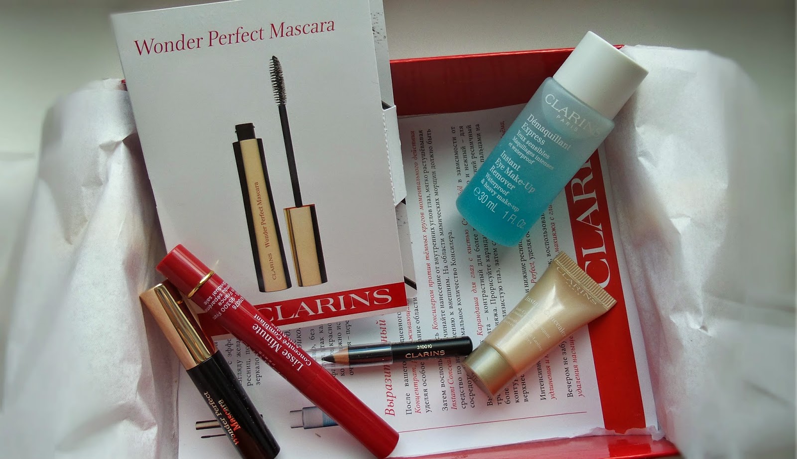 Something special: Clarins All About Eyes Box / Все для Ваших глаз отзыв
